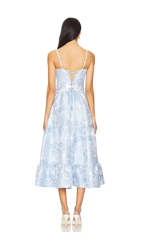 V. CHAPMAN Lorenza Midi Dress