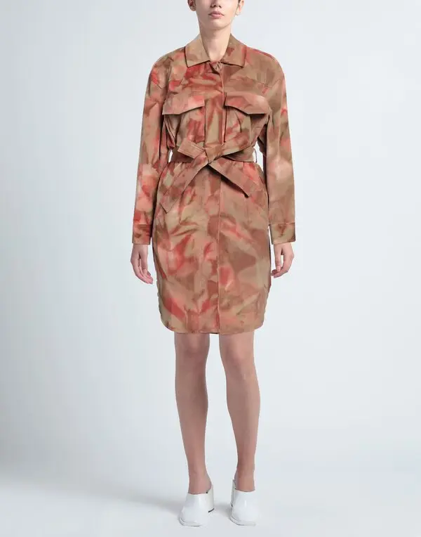 DONDUP Moleskin Trench Coat