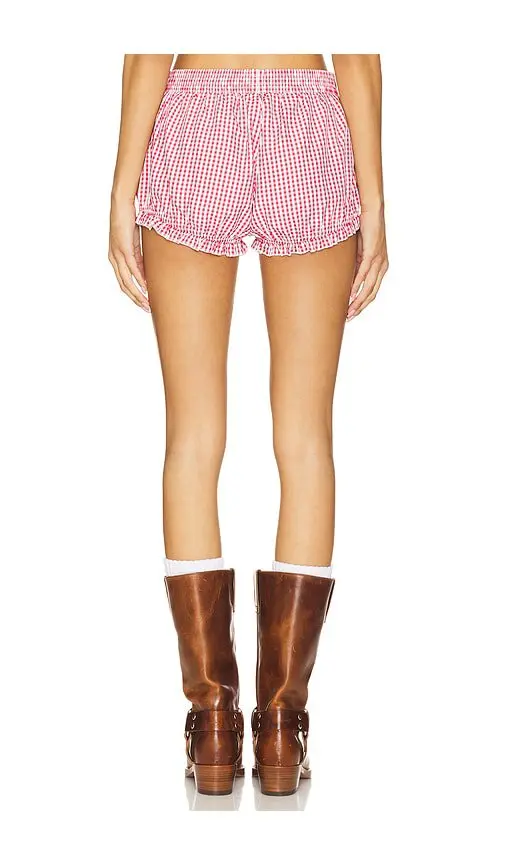 MORE TO COME Halley Bloomer Short - Red