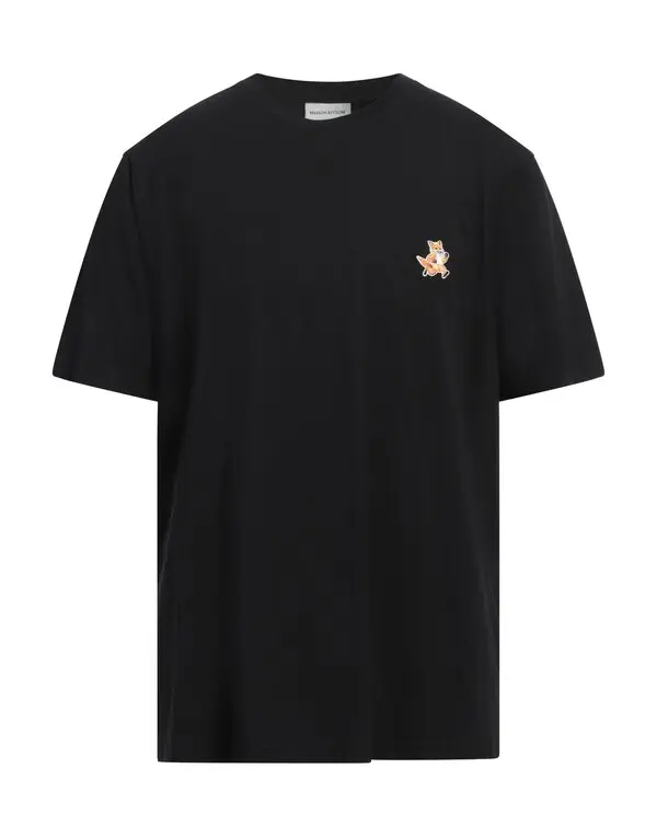 Maison Kitsuné T-shirt Size Cotton - Black