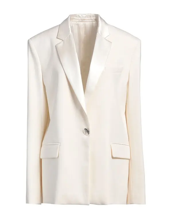 Attico Single-breasted Blazer - Ivory