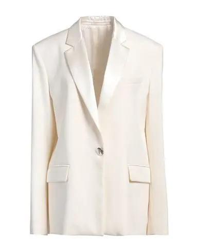 Attico Single-breasted Blazer - White