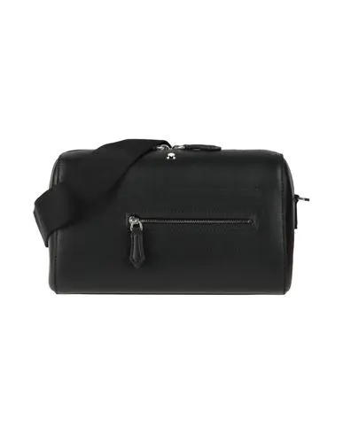 Montblanc Leather Bowler Crossbody Bag - Black