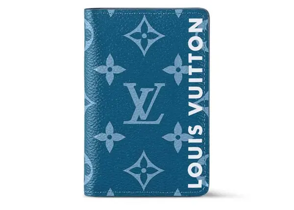 LOUIS VUITTON Pocket Organizer - Atlantic Blue/monogram