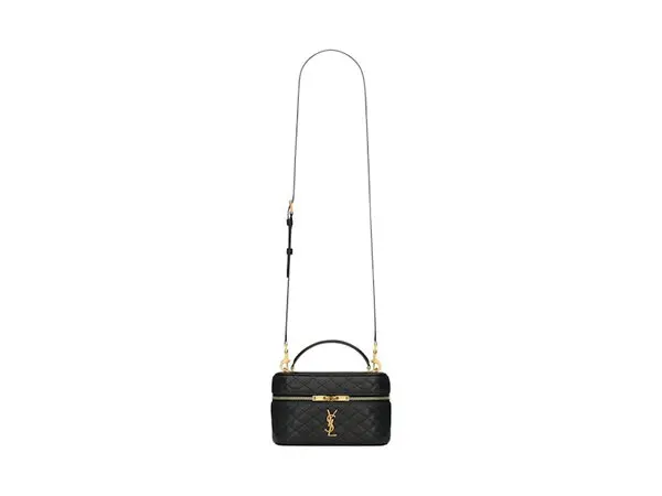 Saint Laurent Gaby Vanity Bag - Black
