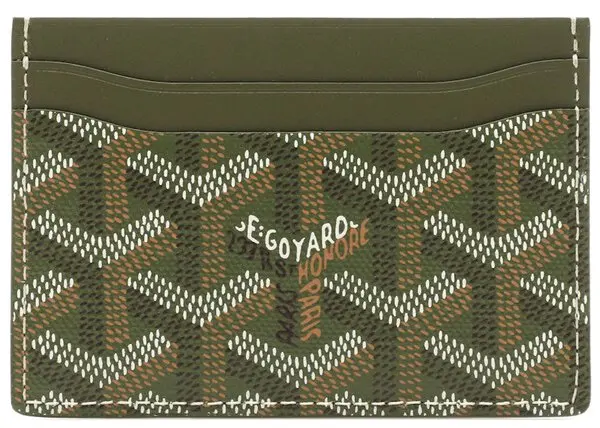 Goyard Saint Sulpice Card Wallet - Khaki