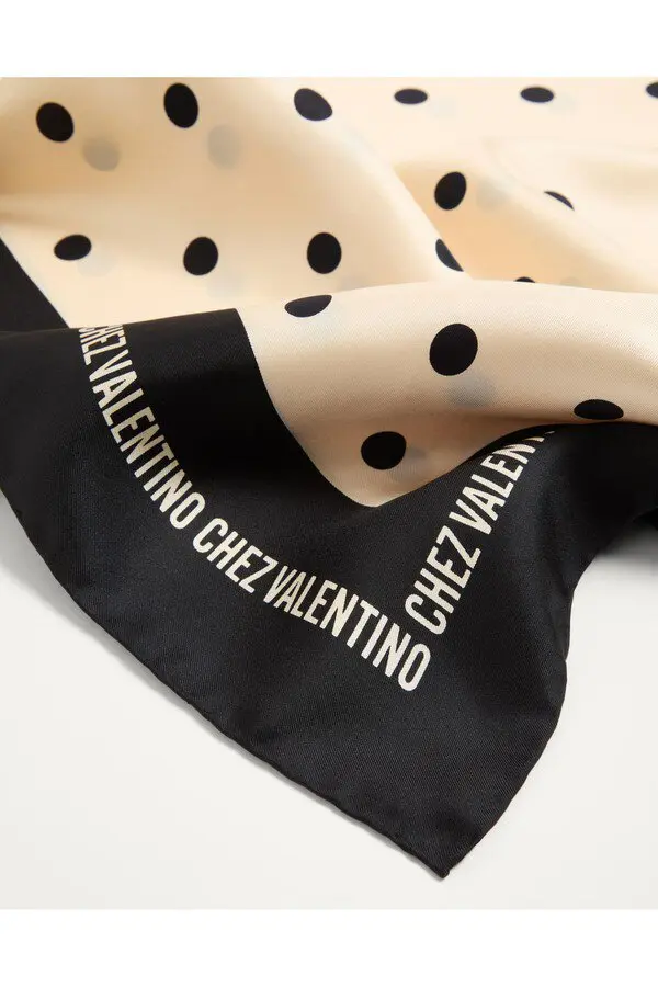 Valentino Garavani Chez Silk Scarf