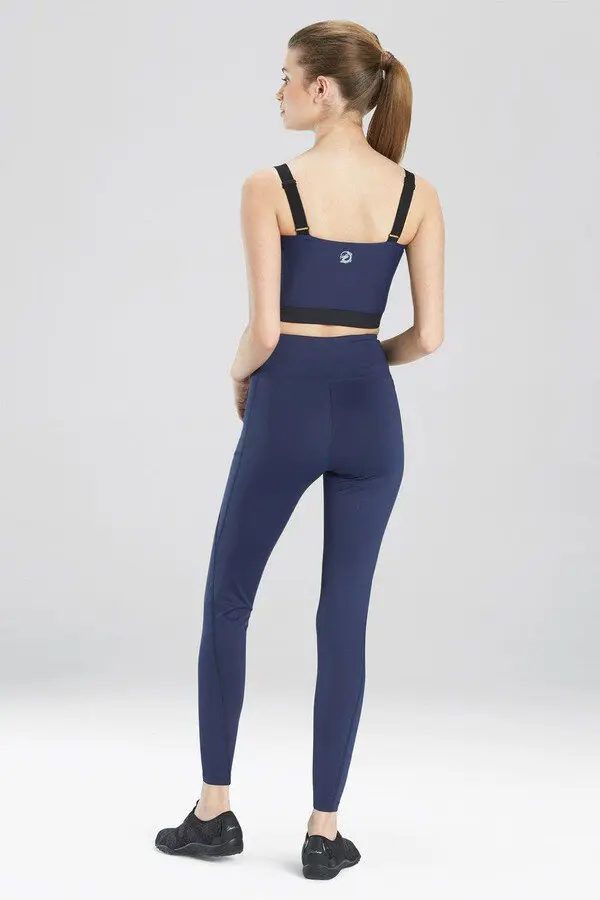 Natori Solstice Asymmetrical Cropped Cami - Black