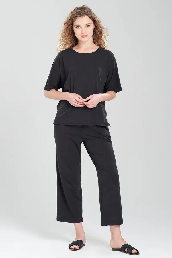 Natori Ease Short Sleeve Top