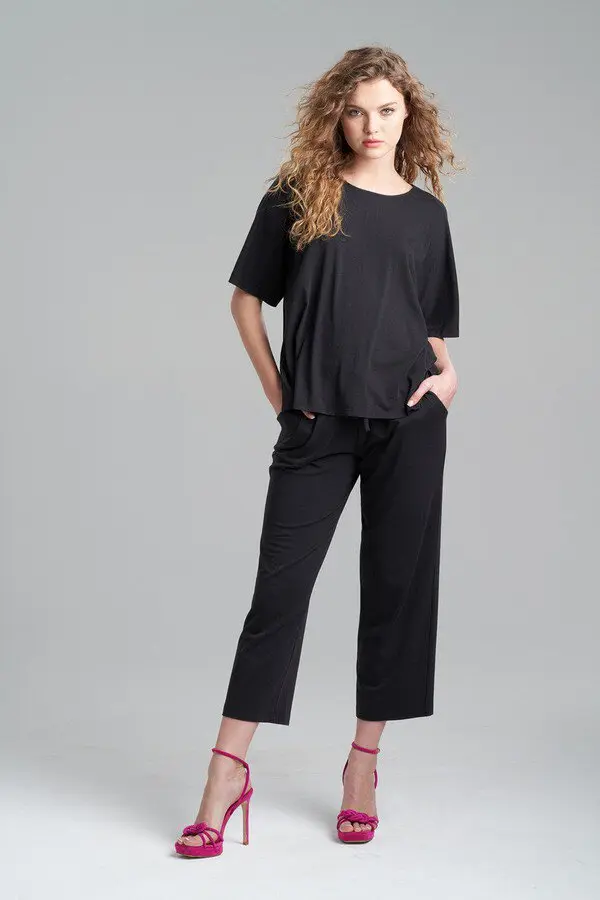 Natori Ease Short Sleeve Top