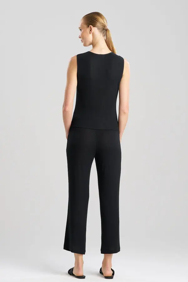Natori Rib Essentials Tank Pj - Black