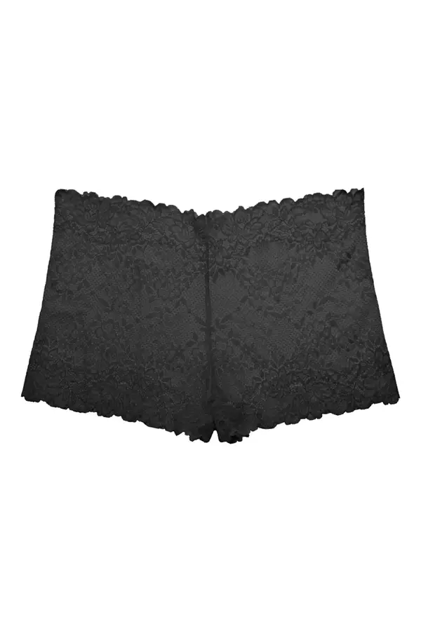 Natori Heavenly Lace Boyshort - Black