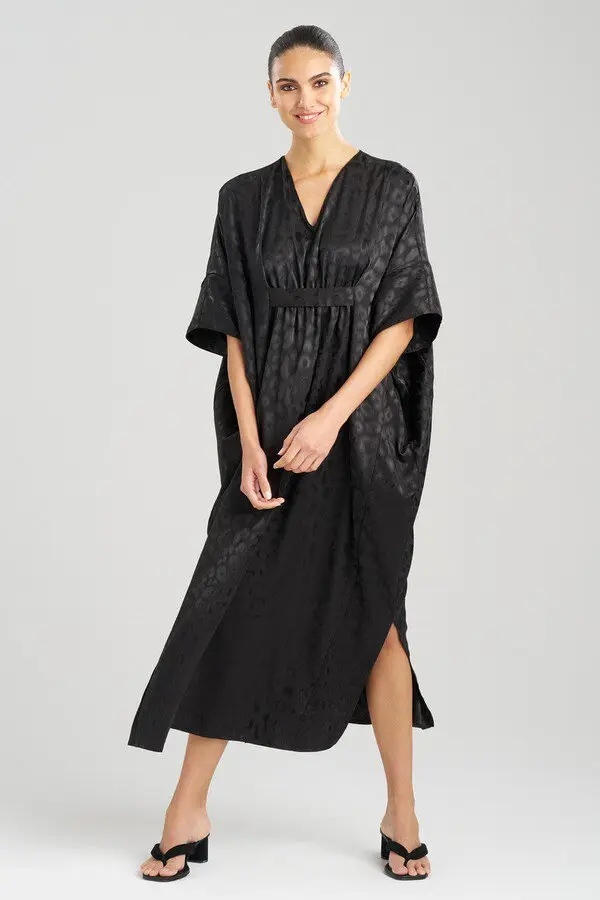 Natori Decadence Caftan - Black
