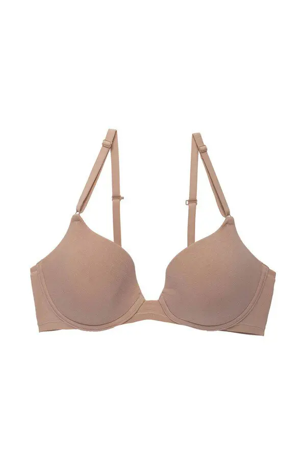 Natori Bliss Cotton Convertible T-shirt Bra - Red