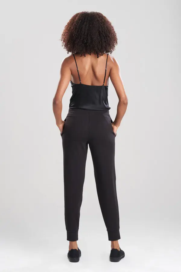 Natori Cocoon Embroidered Jogger Pants