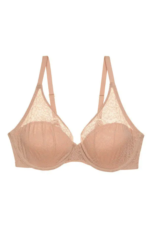 Natori Pretty Smooth Seamless Underwire Bra - Brown
