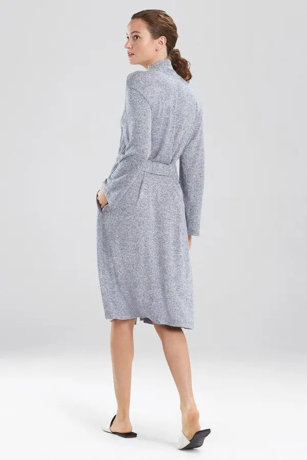 Natori Soho Brush Robe - Blue