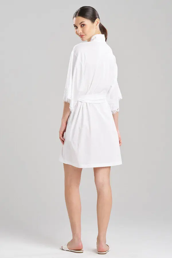Natori Bliss Harmony Lace Applique Wrap