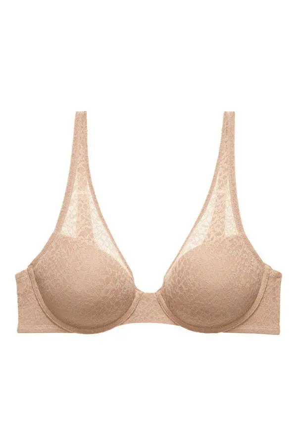 Natori Pretty Smooth Full Fit Contour Underwire Bra - Brown
