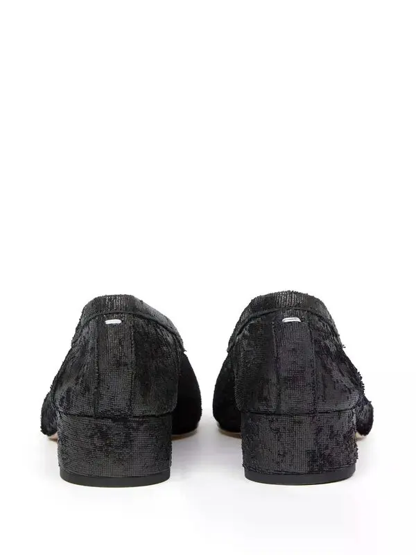 MAISON MARGIELA 30mm Tabi Ballerinas - Black