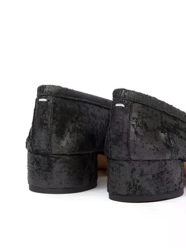 MAISON MARGIELA 30mm Tabi Ballerinas - Black