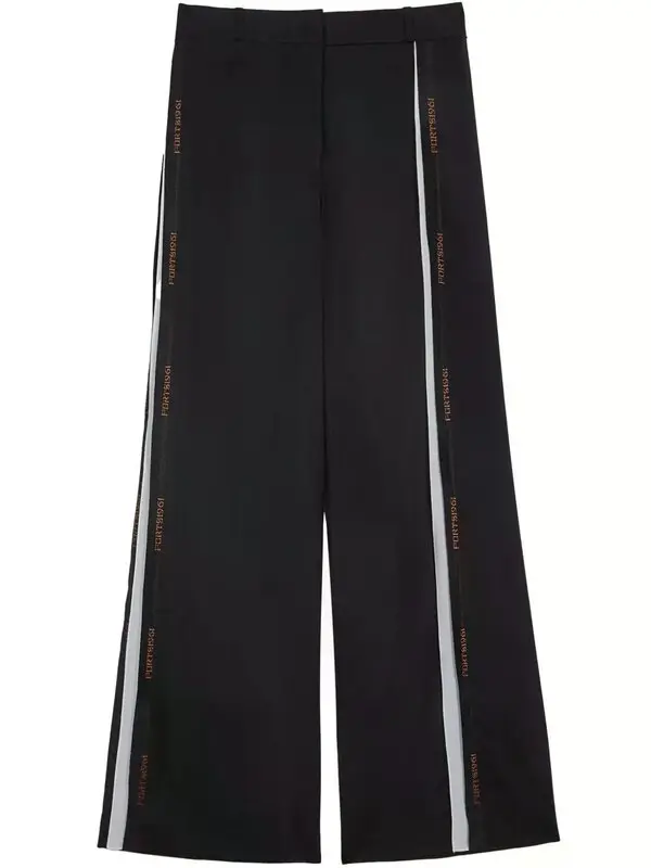 Ports 1961 Stripe Tailored Trousers - Black