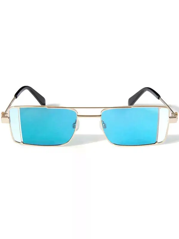Off-White Cortez Sunglasses - Gold
