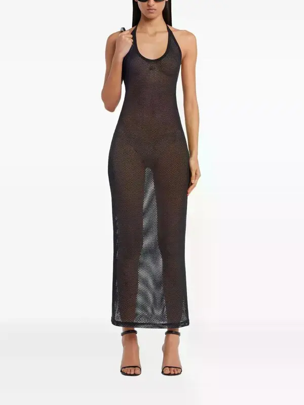 COURREGES Holistic Midi Dress - Black