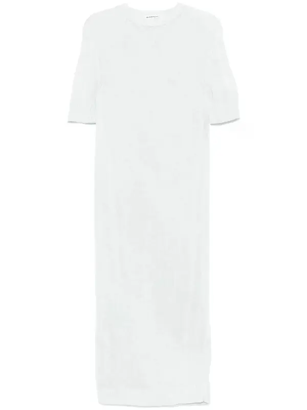 JIL SANDER Knitted Midi Dress