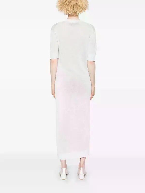 JIL SANDER Knitted Midi Dress