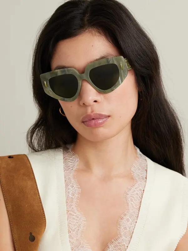Loewe Cat-eye Acetate Sunglasses
