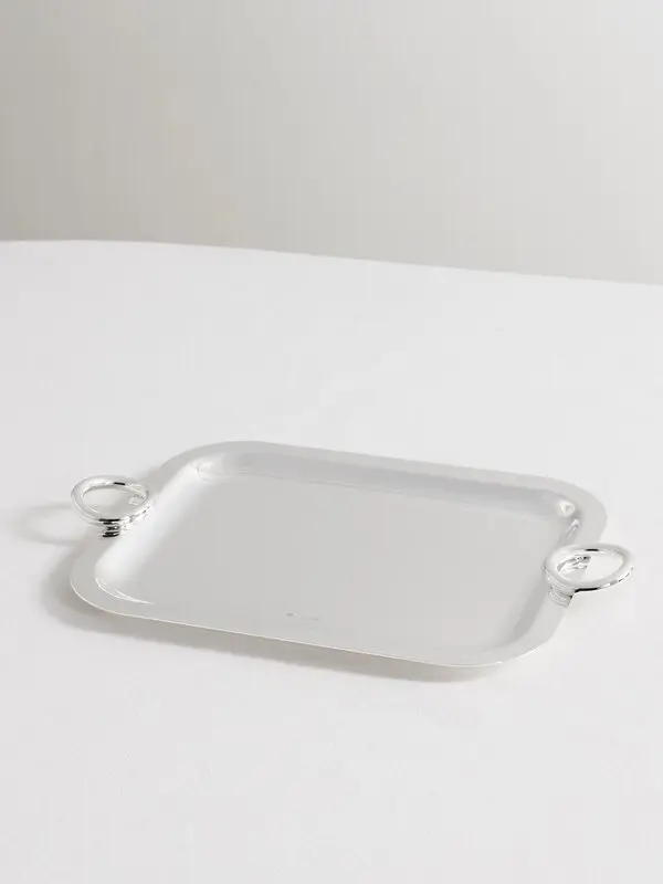 Christofle Vertigo -plated Tray