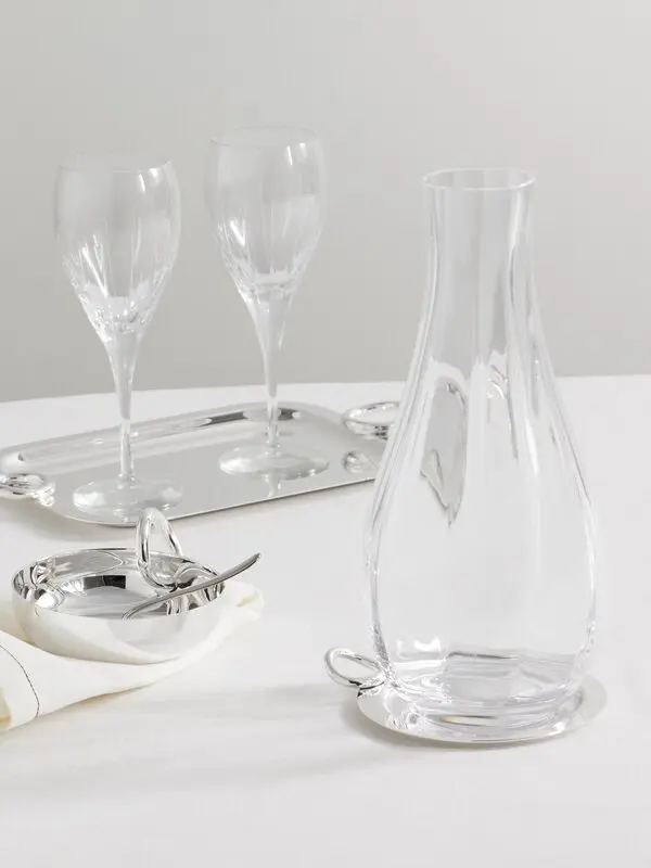 Christofle Vertigo -plated Coaster