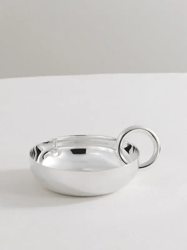 Christofle Vertigo -plated Bowl - Silver