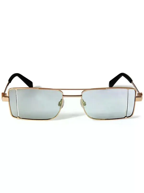 Off-White Cortez Sunglasses - Gold