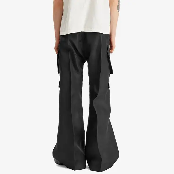 Rick Owens Silk Gazar Cargobelas