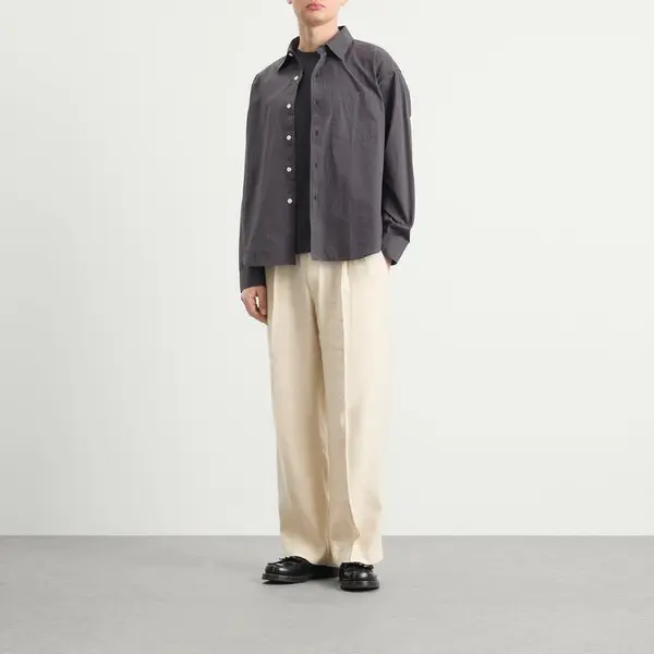 Nn07 Kay Linen Blend Trousers - Ivory