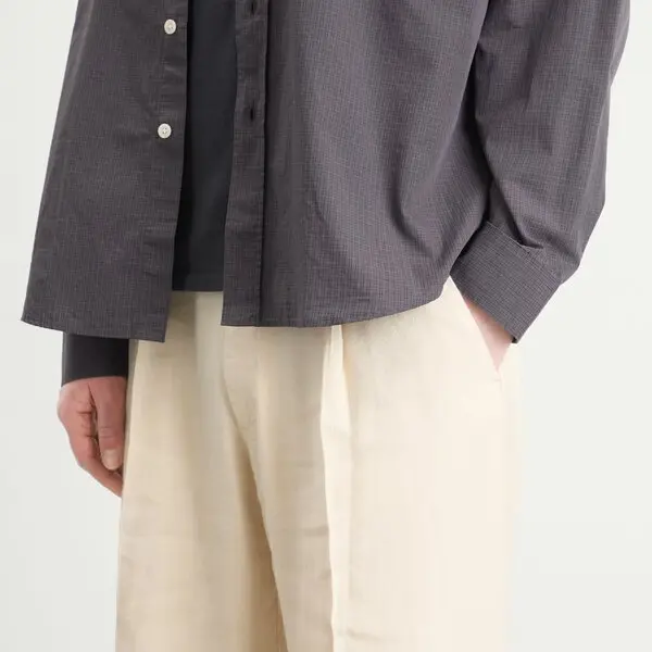 Nn07 Kay Linen Blend Trousers - Ivory