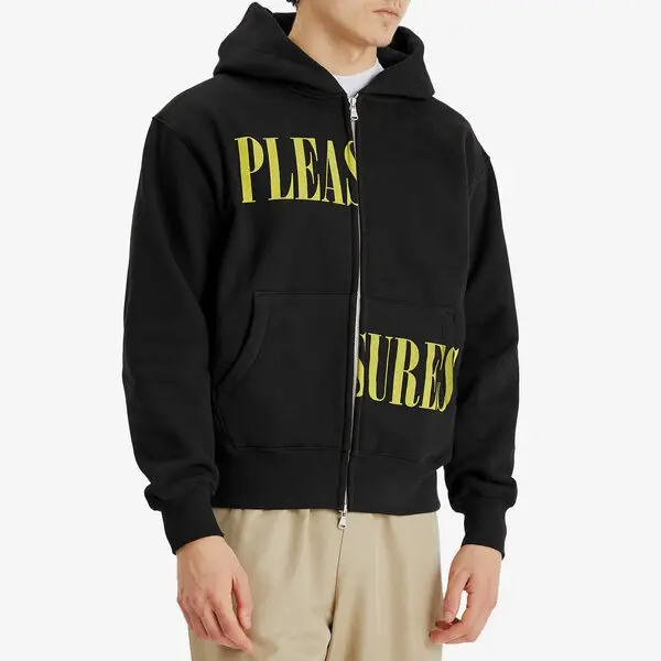 PLEASURES Split Zip Hoodie
