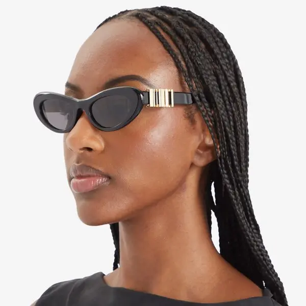 Loewe Slim Oval Sunglasses