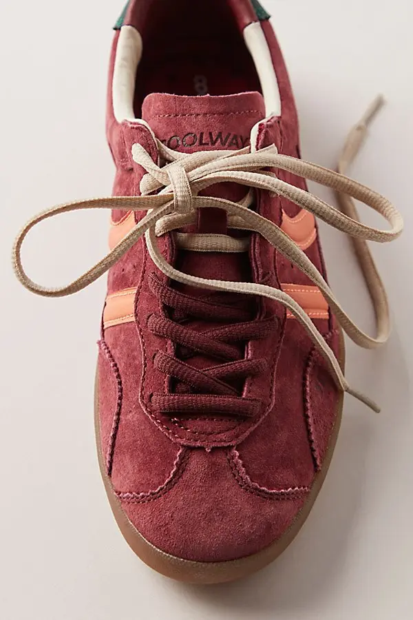 COOLWAY Kizuna Low-top Sneakers - Burgundy