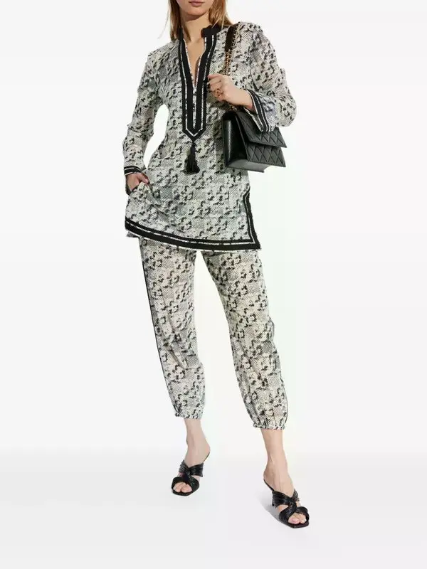 Tory Burch Printed Trousers