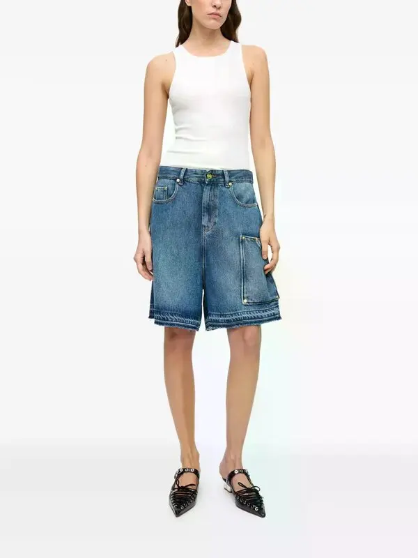 GANNI Denim Shorts
