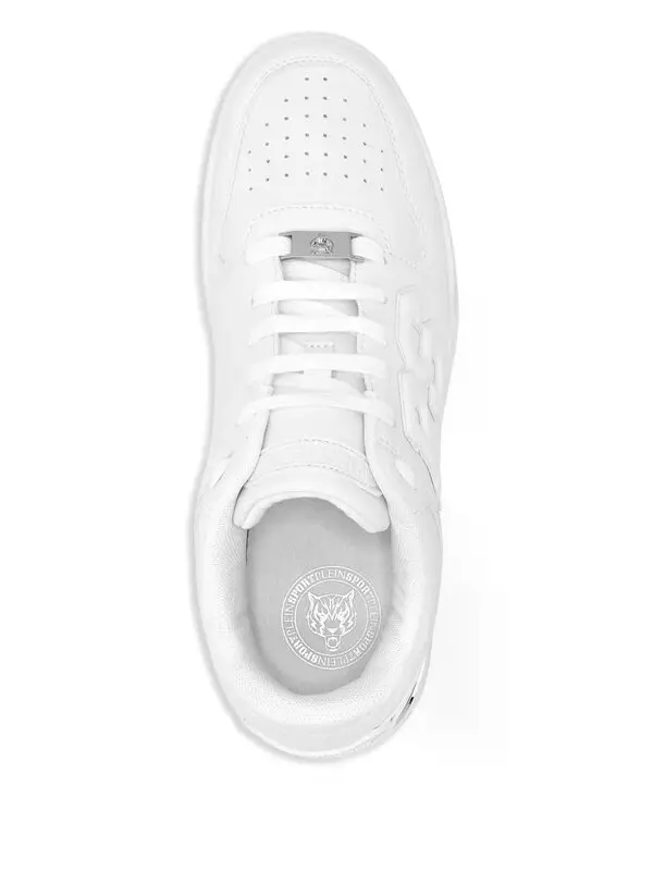 PLEIN SPORT Panelled Sneakers - White