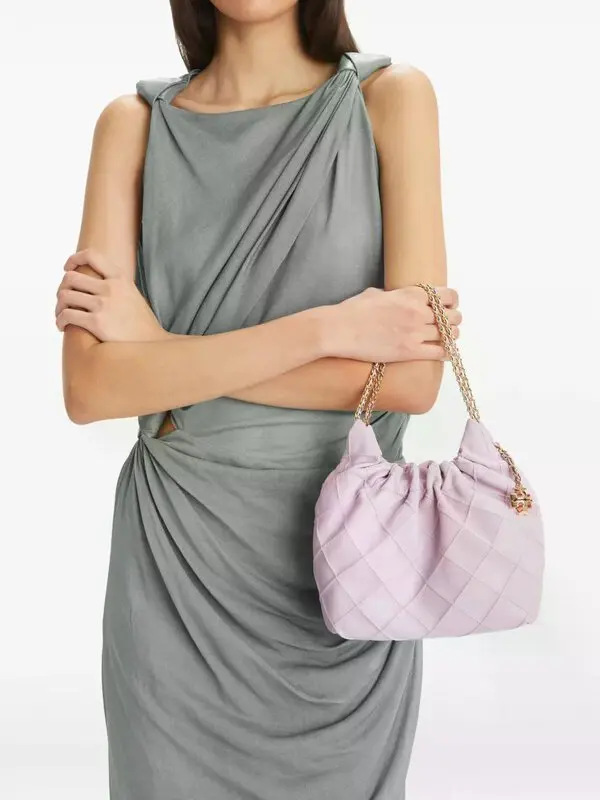 Tory Burch Fleming Mini Hobo Bag - Purple