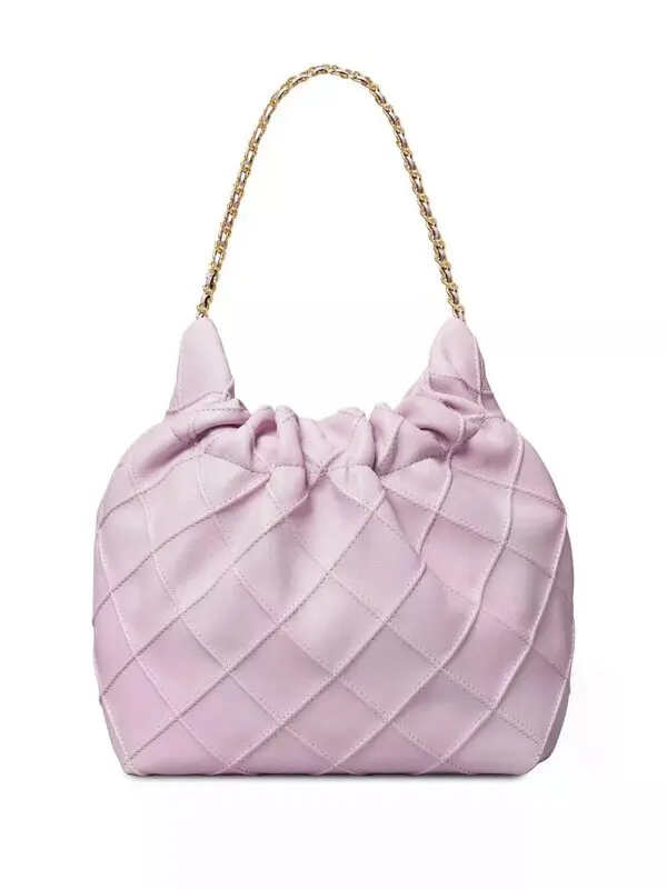 Tory Burch Fleming Mini Hobo Bag - Purple