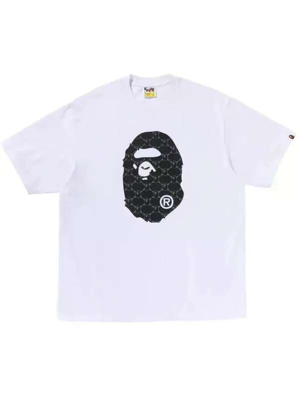 A BATHING APE Logo-print T-shirt - White