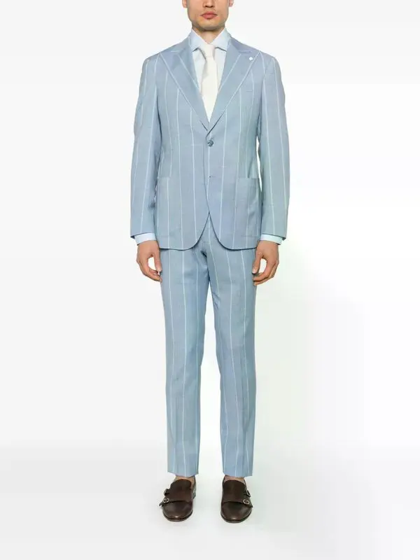 BARBA NAPOLI Cotton Shirt - Blue