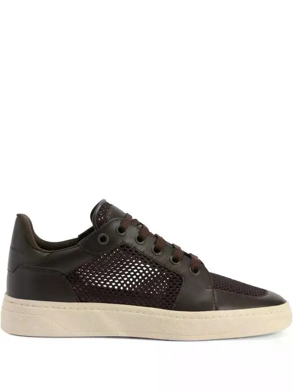GIUSEPPE ZANOTTI Mesh Low-top Sneakers
