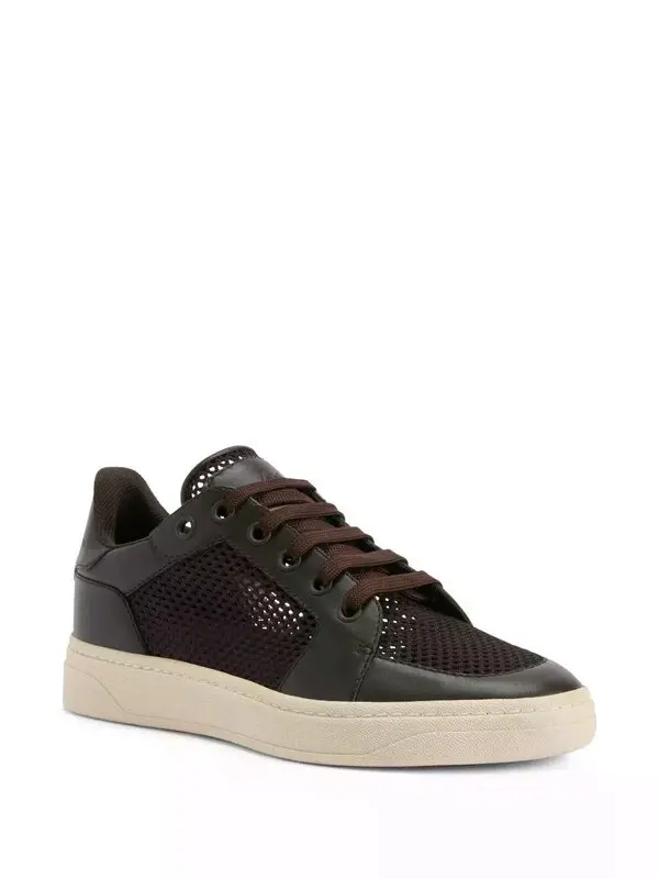 GIUSEPPE ZANOTTI Mesh Low-top Sneakers
